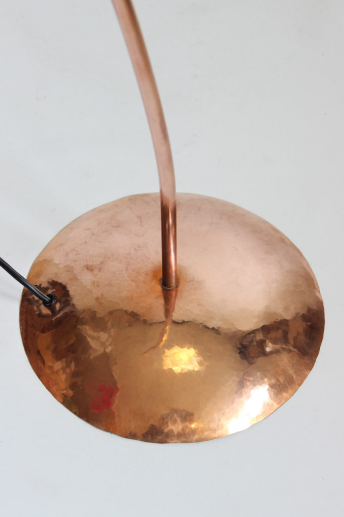 Curved Faith Lamp in Cream - Old Chapel Gallery