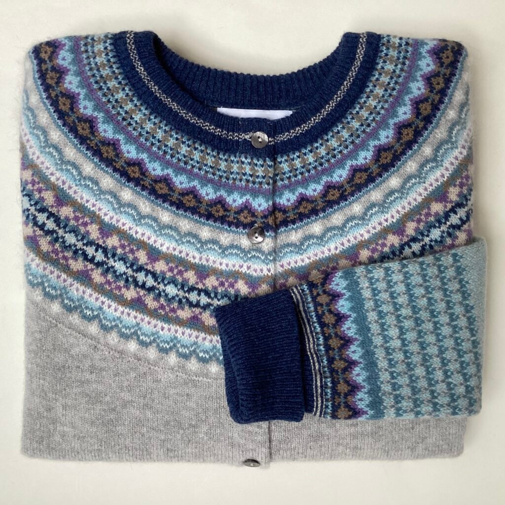 Alpine Cardigan in Arctic - Old Chapel Gallery