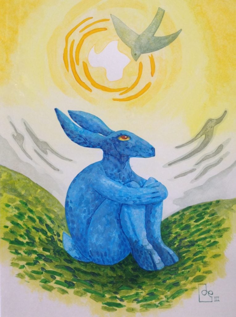 ‘Seated Hare’ - Old Chapel Gallery