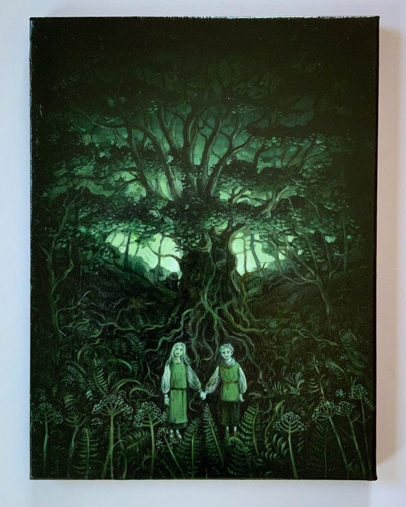 'The Green Children of Woolpit' - Old Chapel Gallery