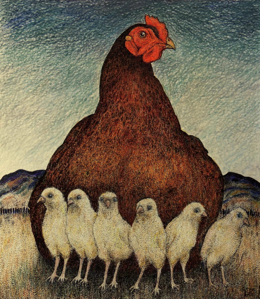 'Mother Hen' - Old Chapel Gallery