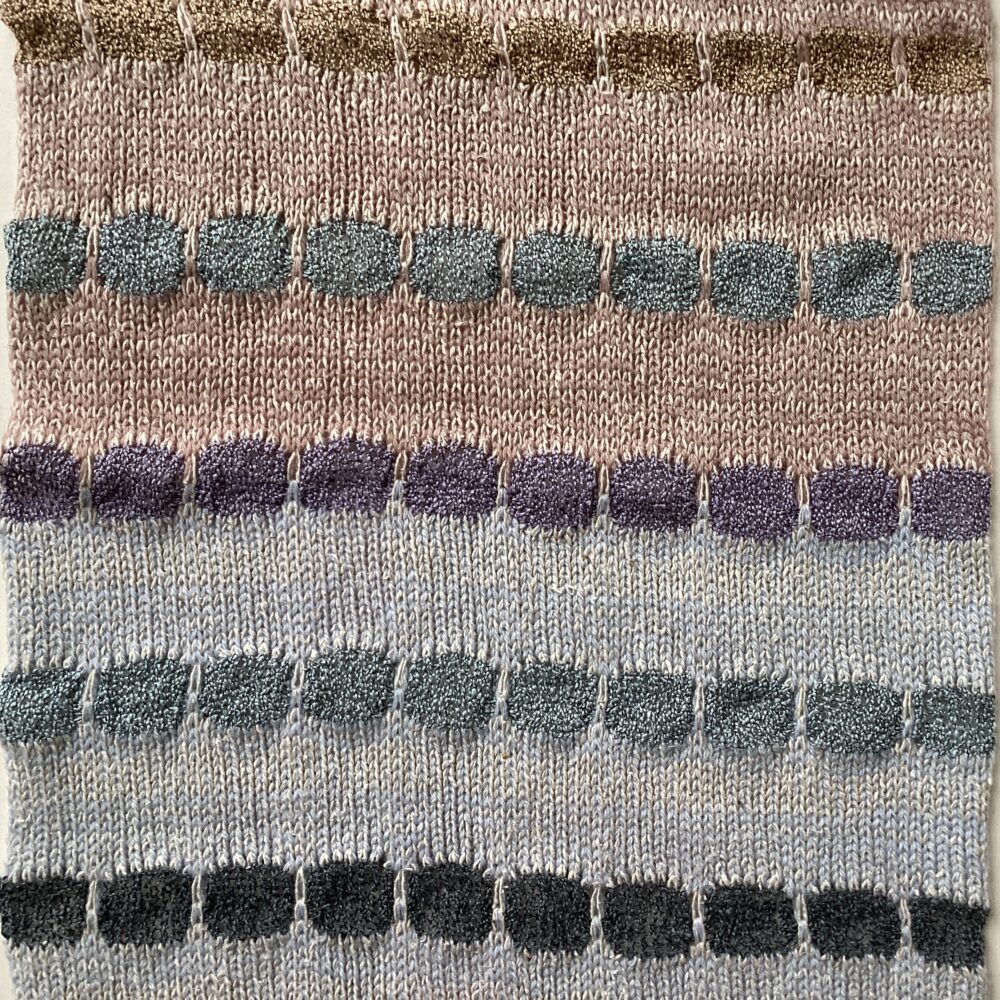 ‘Geneva - Beach’ in Cashmere & Silk - Old Chapel Gallery